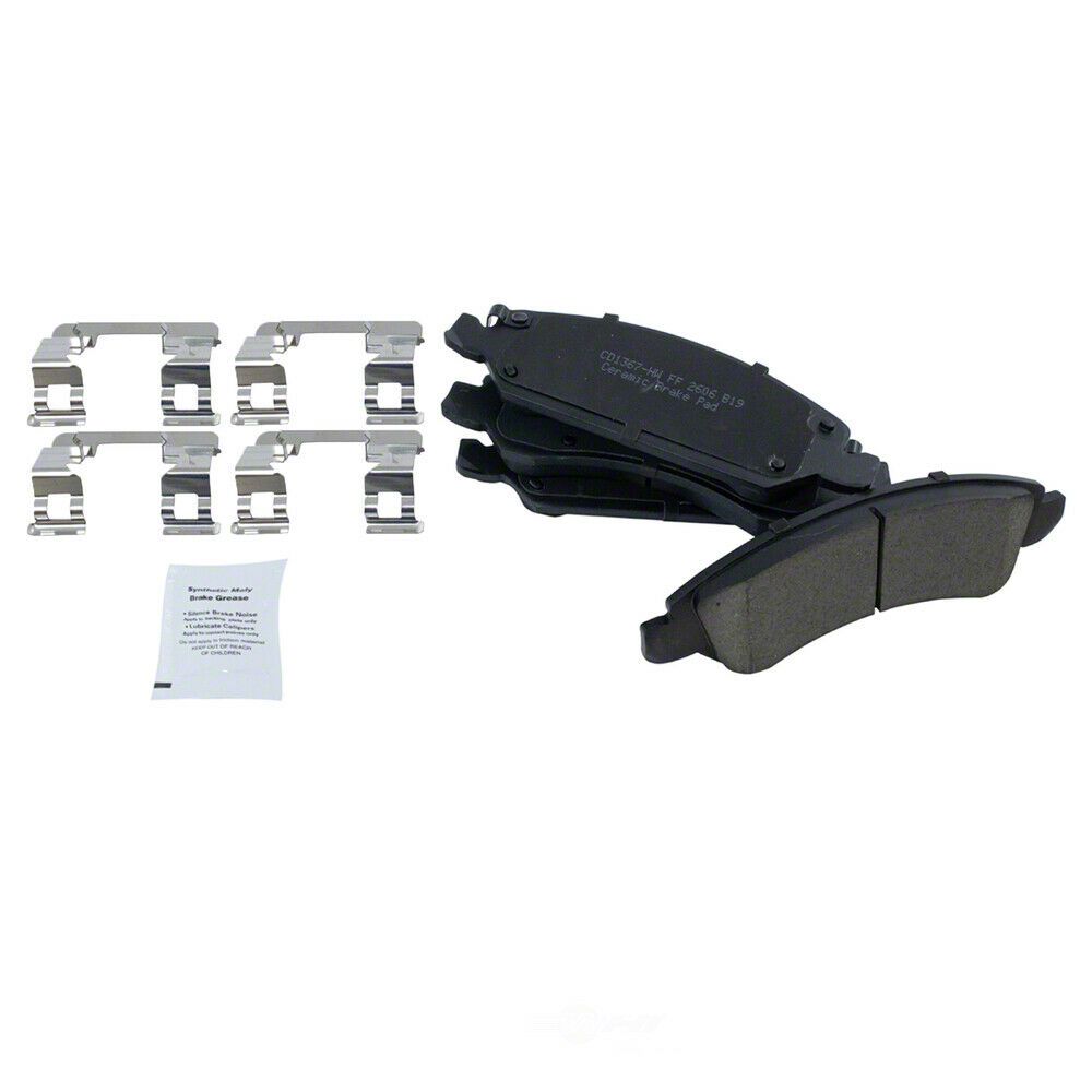 Silverado 1500 Ceramic Brake Pads; Front Pair (07-18 Silverado 1500 ...