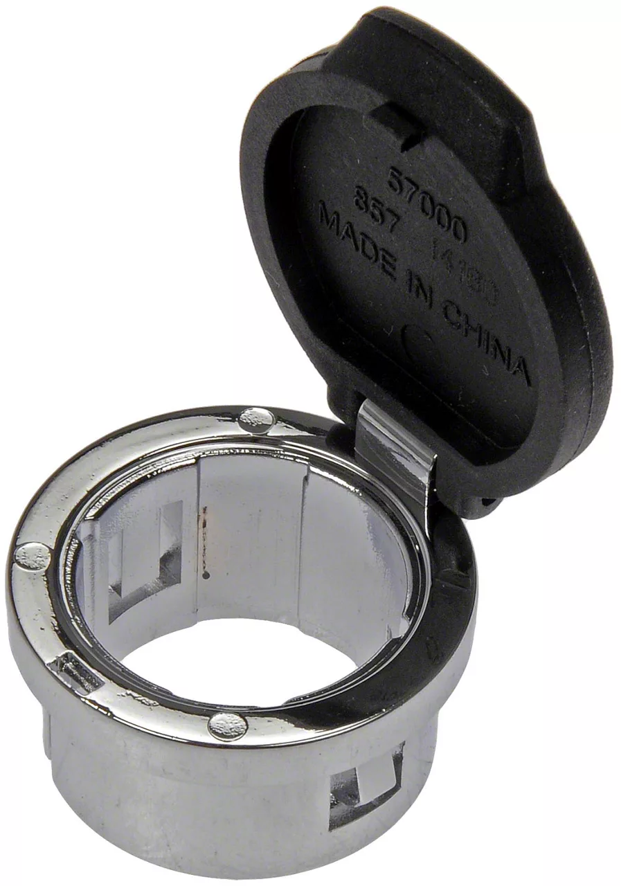 Silverado 1500 Cigarette Lighter Plug Retainer; Chrome (07-14 Silverado ...