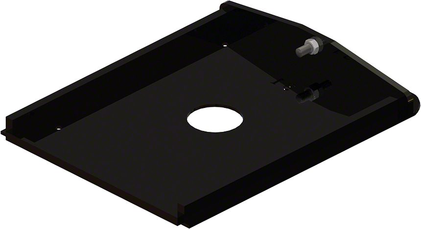 Silverado 1500 Dexter Pin Box Quick Connect Capture Plate; 12-Inch Wide