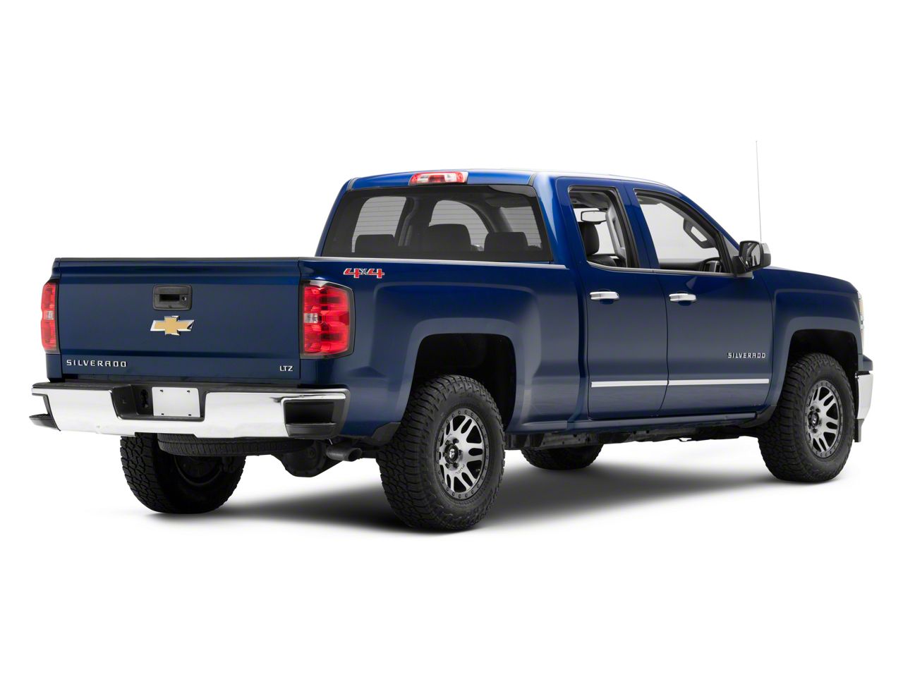 Silverado 1500 Factory Style Rear Bumper without Parking Sensors ...