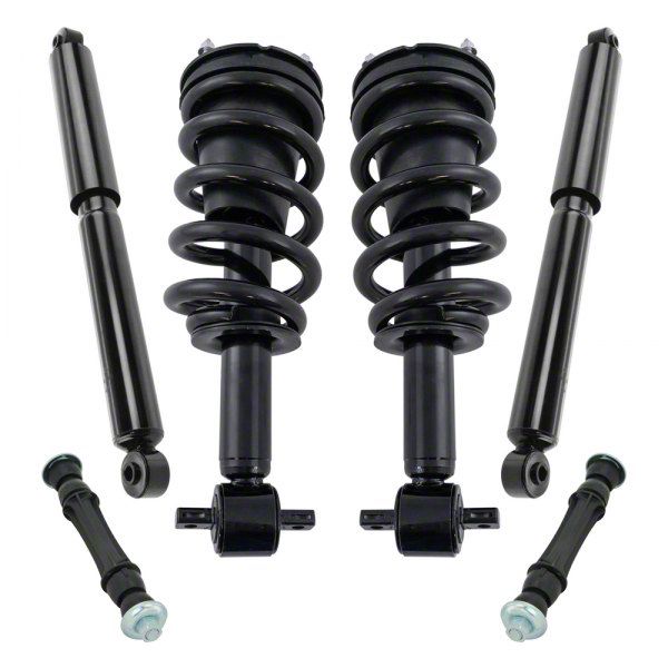 Silverado 1500 Front Strut and Spring Assemblies with Rear Shocks and ...