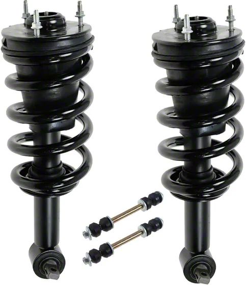 Silverado 1500 Front Strut and Spring Assemblies with Sway Bar Links ...