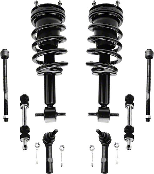 Silverado 1500 Front Strut and Spring Assemblies with Tie Rods and Sway ...