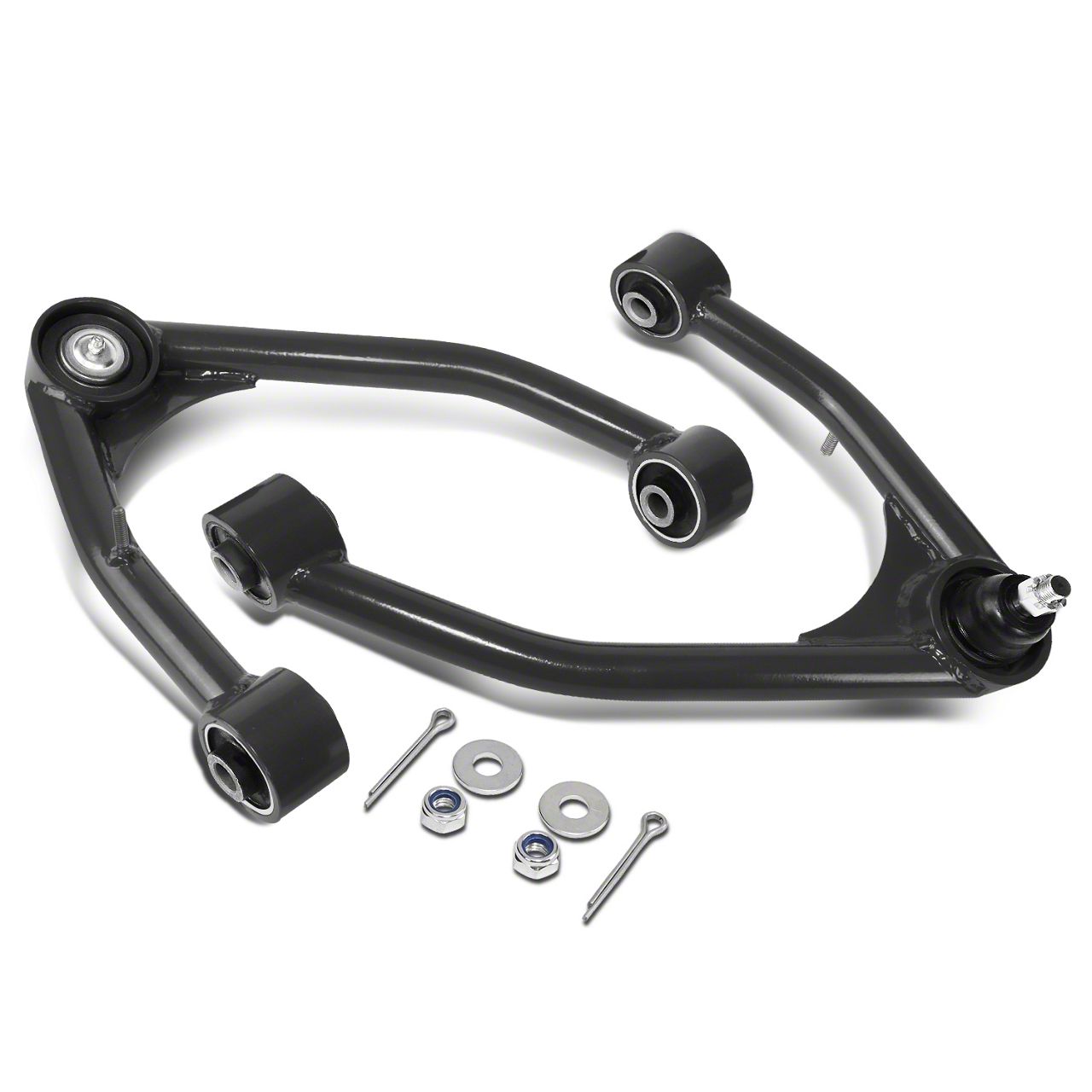 Silverado 1500 Front Upper Control Arms for 2 to 4-Inch Lift; Black (07 ...