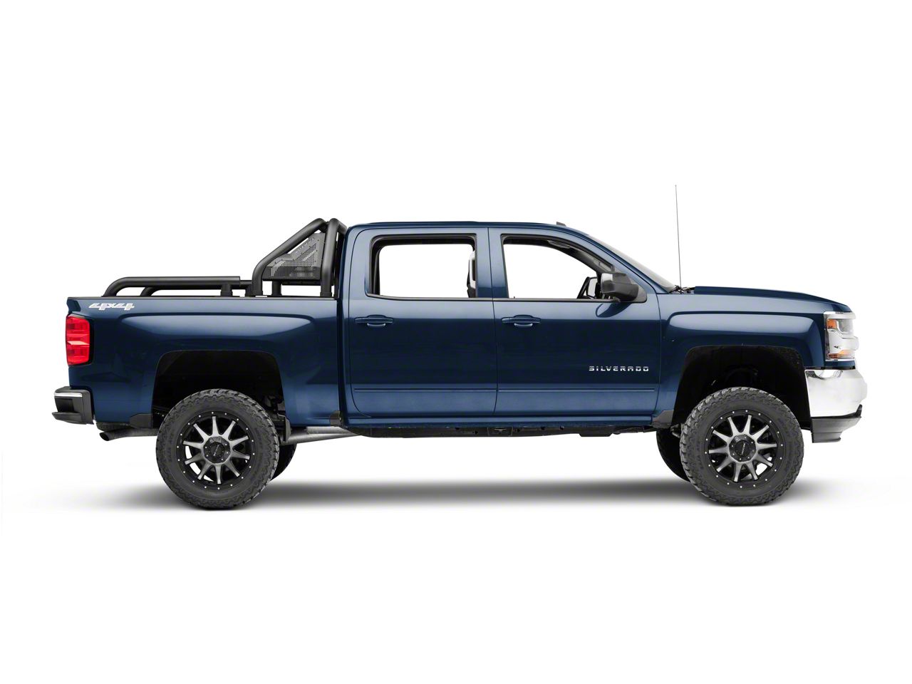 Silverado 1500 Gladiator Roll Bar; Black (07-18 Silverado 1500) - Free ...