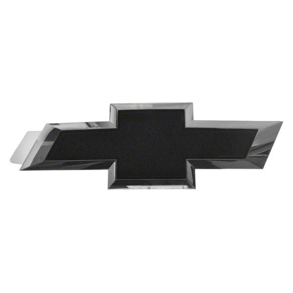 Silverado 1500 Grille and Tailgate Mounted Emblems; Black (14-15 ...