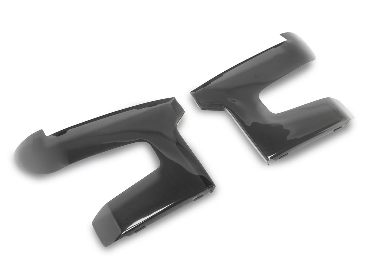 Silverado 1500 Headlight Covers; Smoked (22-24 Silverado 1500 Custom ...