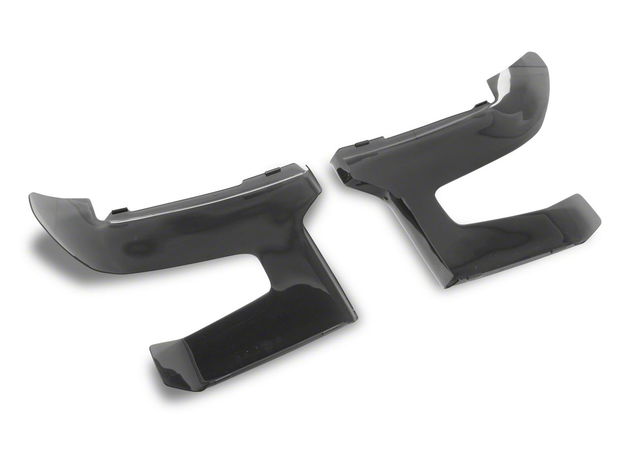 Silverado 1500 Headlight Covers; Smoked (22-24 Silverado 1500 Custom ...