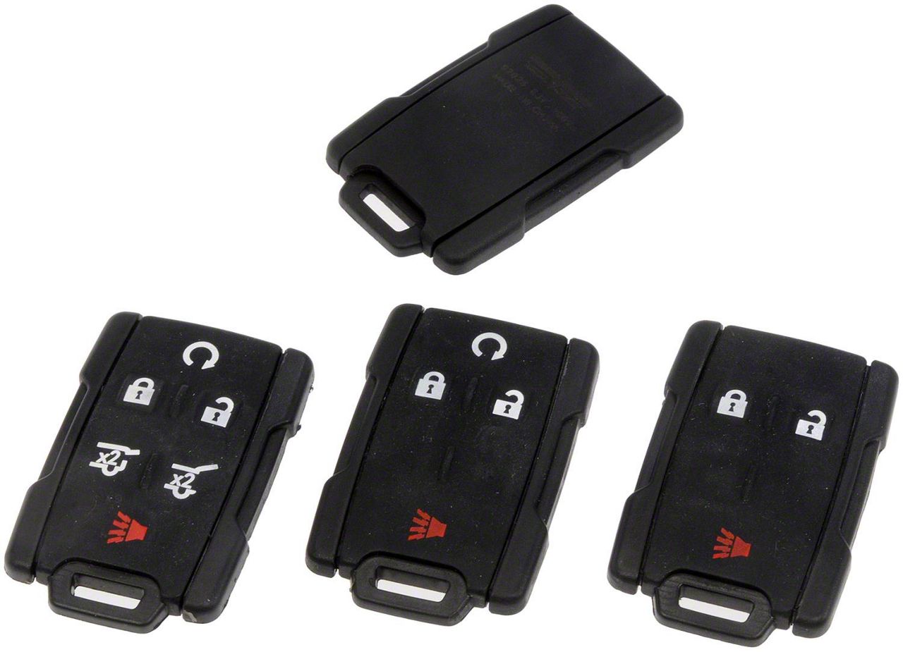 Silverado 1500 Keyless Remote Case Repair; 315-MHZ; Black (14-18 ...