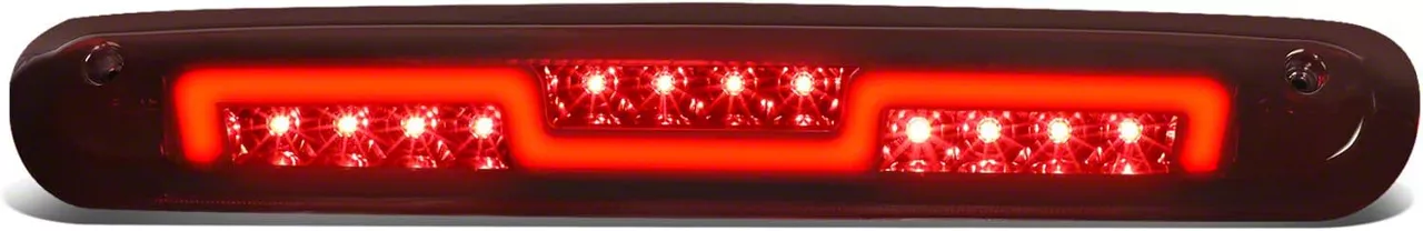 Silverado 1500 LED Third Brake Light with Sequential Brake Lights; Red ...