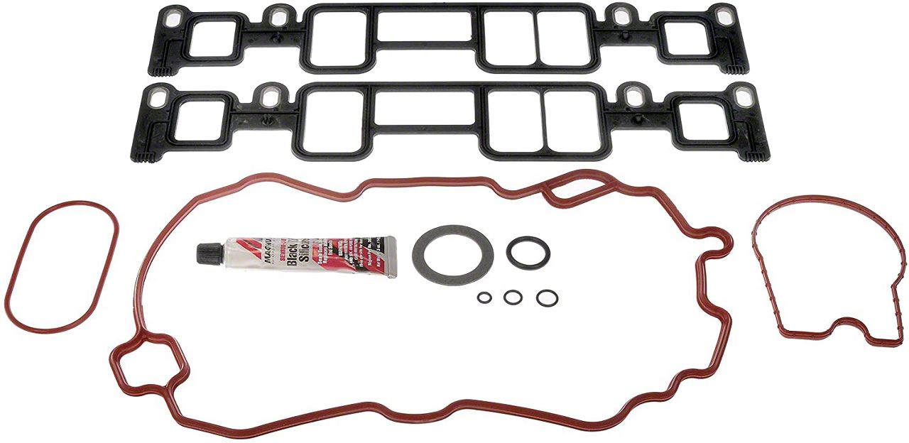 Silverado 1500 Lower Intake Manifold Gasket Kit; Upper (07-13 4.3L ...