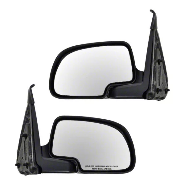 Silverado 1500 Manual Mirrors; Chrome (99-06 Silverado 1500) - Free ...