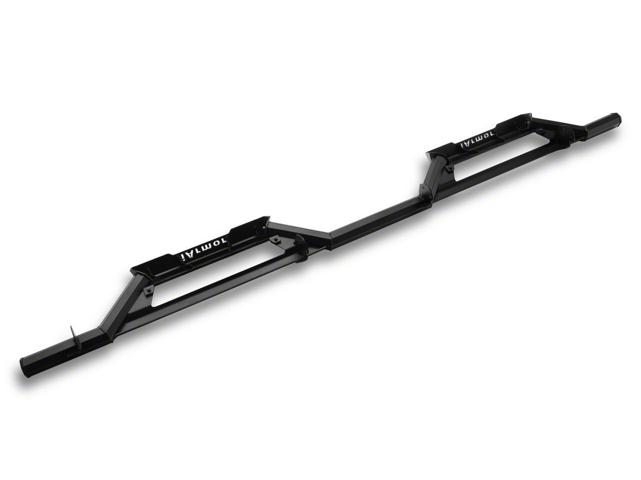 Silverado 1500 Octagon Tube Drop Style Nerf Side Step Bars; Black (19 ...