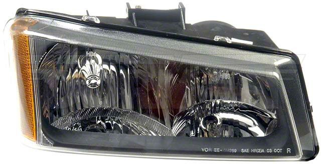 Silverado 1500 OE Style Headlight; Chrome Housing; Clear Lens ...