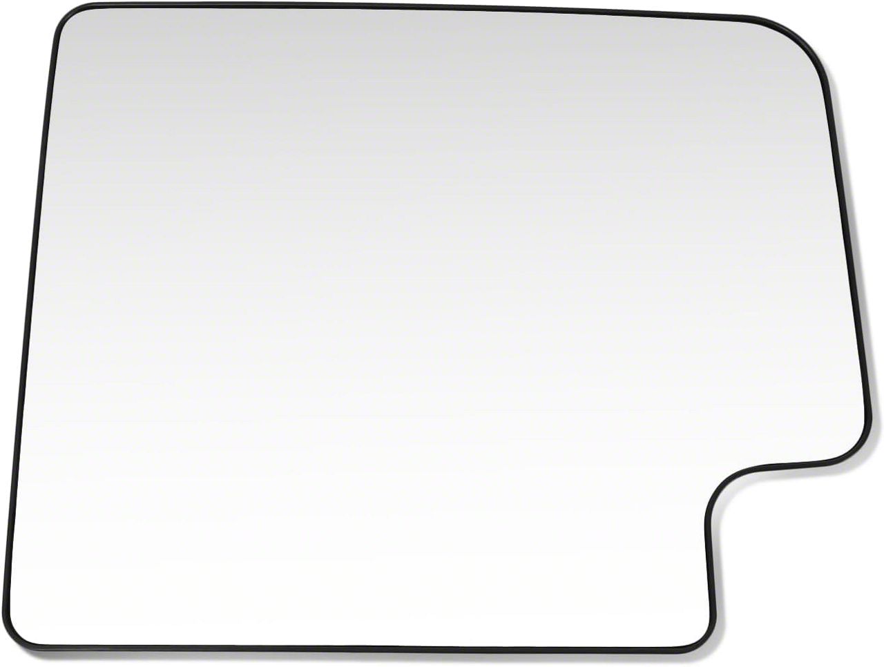 Silverado 1500 OE Style Upper Towing Mirror Glass; Passenger Side (19 ...