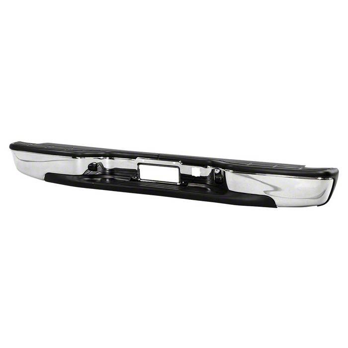 Silverado 1500 OEM Style Rear Bumper; Chrome (99-06 Silverado 1500 ...