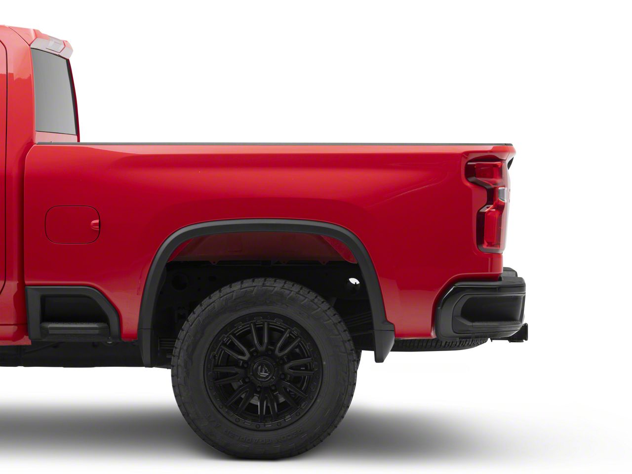 Silverado 1500 OEM Style Tail Light; Black Housing; Red/Clear Lens ...