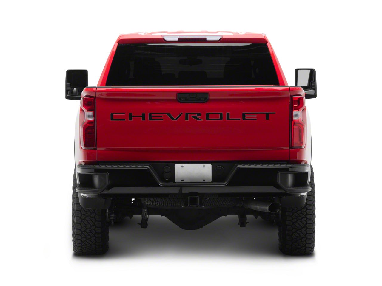 Silverado 1500 OEM Style Tail Light; Black Housing; Red/Clear Lens ...