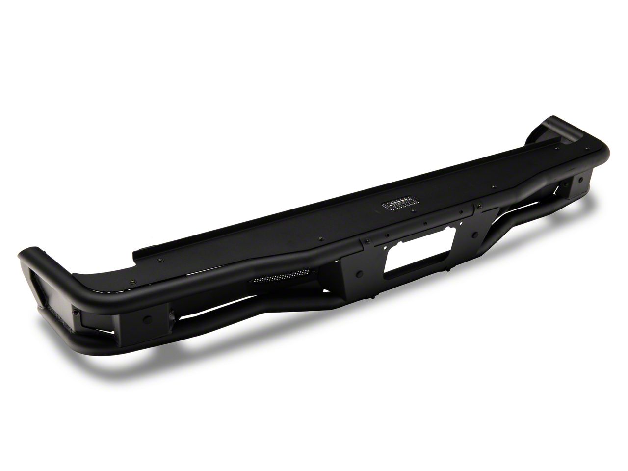 Silverado 1500 Outlaw Rear Bumper; Textured Black (19-23 Silverado 1500 ...