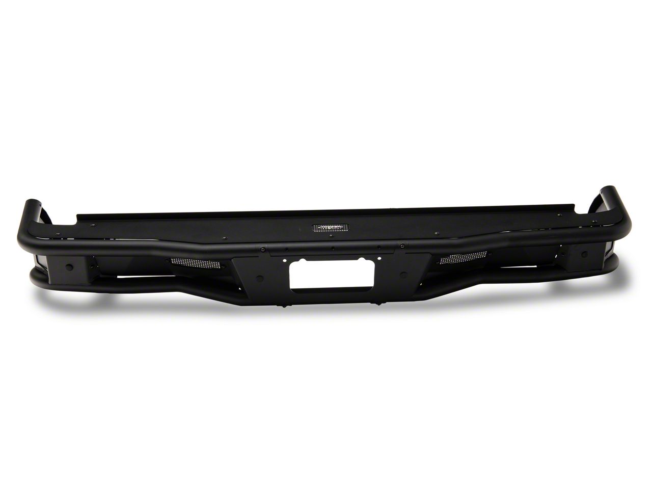 Silverado 1500 Outlaw Rear Bumper; Textured Black (19-23 Silverado 1500 ...