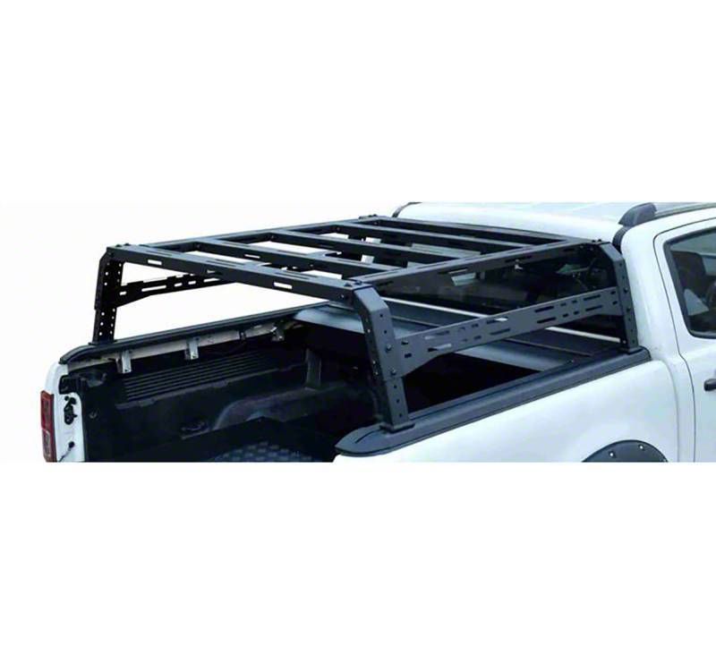 Silverado 1500 Overland Utility Bed Rack; Sandy Black (14-25 Silverado ...