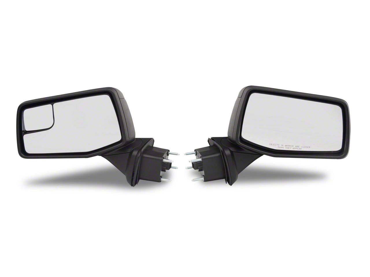 Silverado 1500 Powered Heated Manual Folding Mirrors with Spotter Glass ...