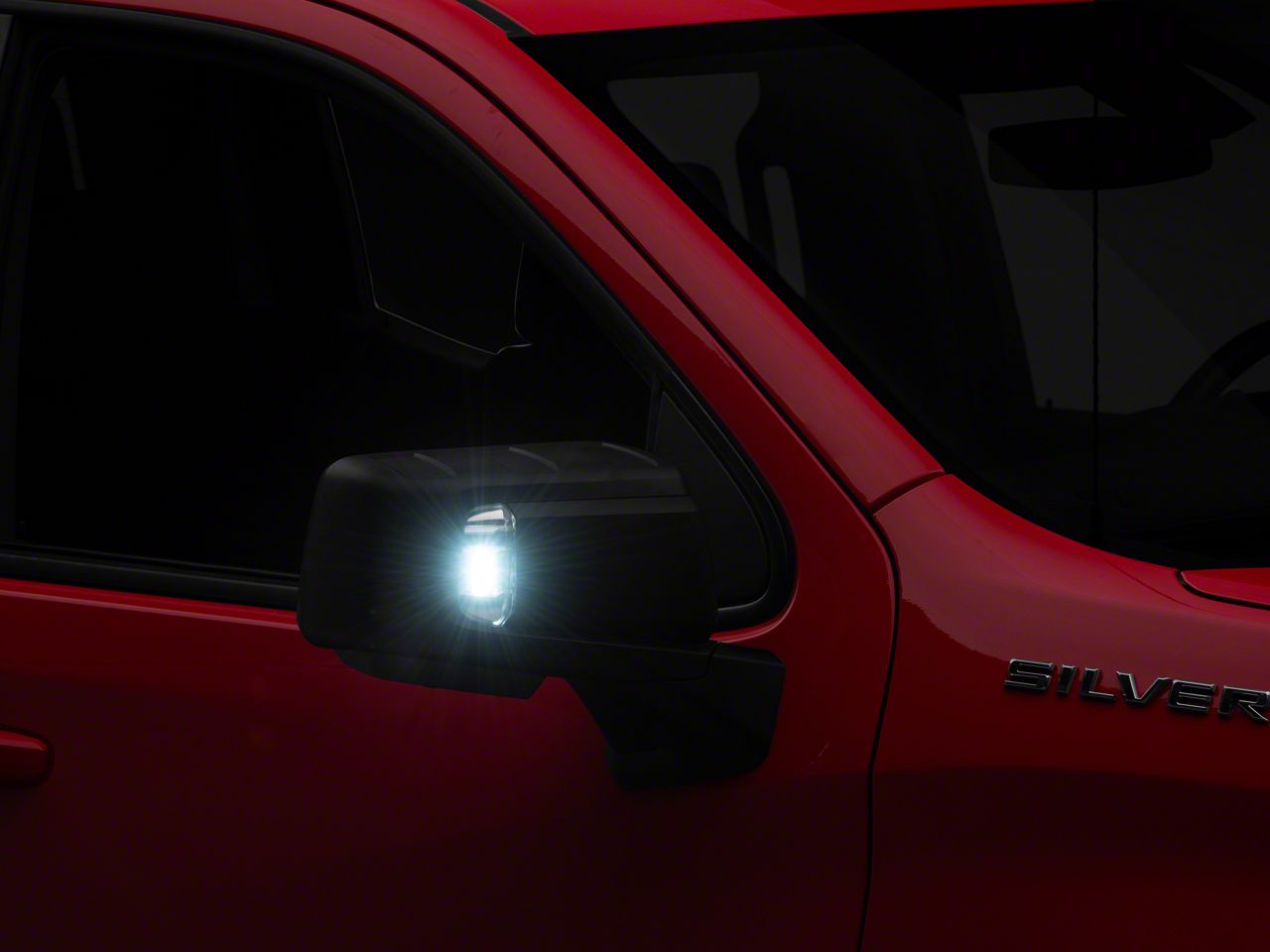 Silverado 1500 Powered Heated Memory Power Folding Mirror with Blind ...