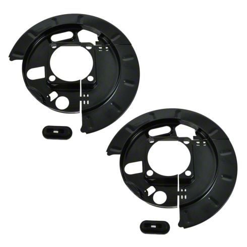 Silverado 1500 Rear Brake Rotor Backing Plates (99-06 Silverado 1500 w ...