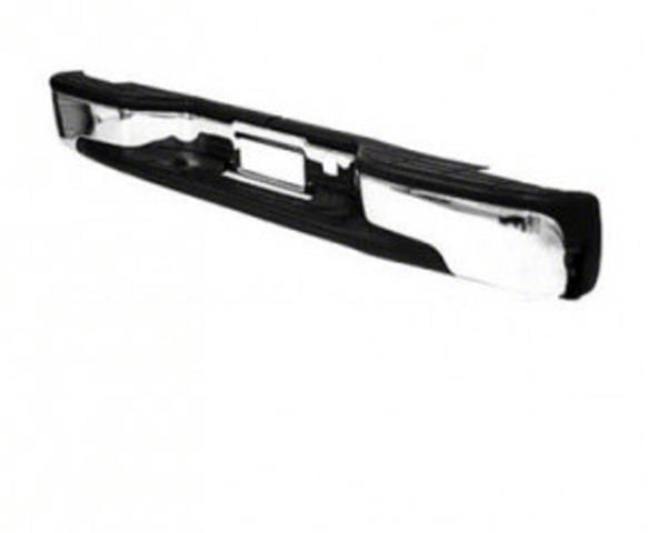 Silverado 1500 Replacement Rear Bumper; Chrome (99-05 Silverado 1500 ...