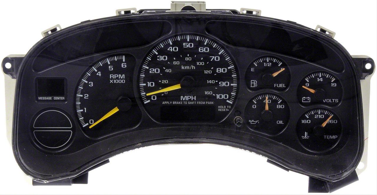 Silverado 1500 Remanufactured Instrument Cluster (1999 Silverado 1500 w ...