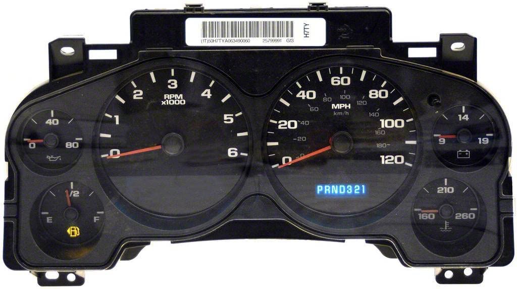 Silverado 1500 Remanufactured Instrument Cluster; 6-Gauge (07-08 ...