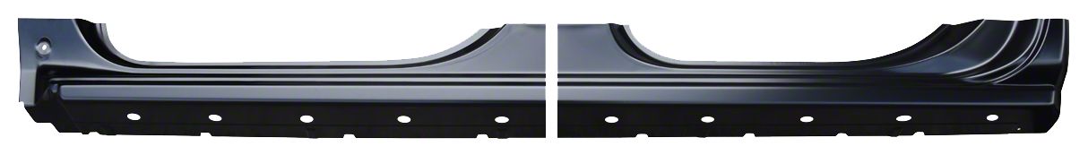 Silverado 1500 Rocker Panel; Driver Side (14-18 Silverado 1500 Crew Cab ...