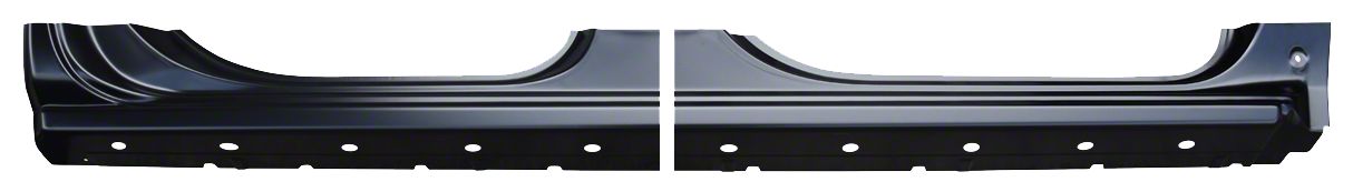 Silverado 1500 Rocker Panel; Passenger Side (14-18 Silverado 1500 Crew ...