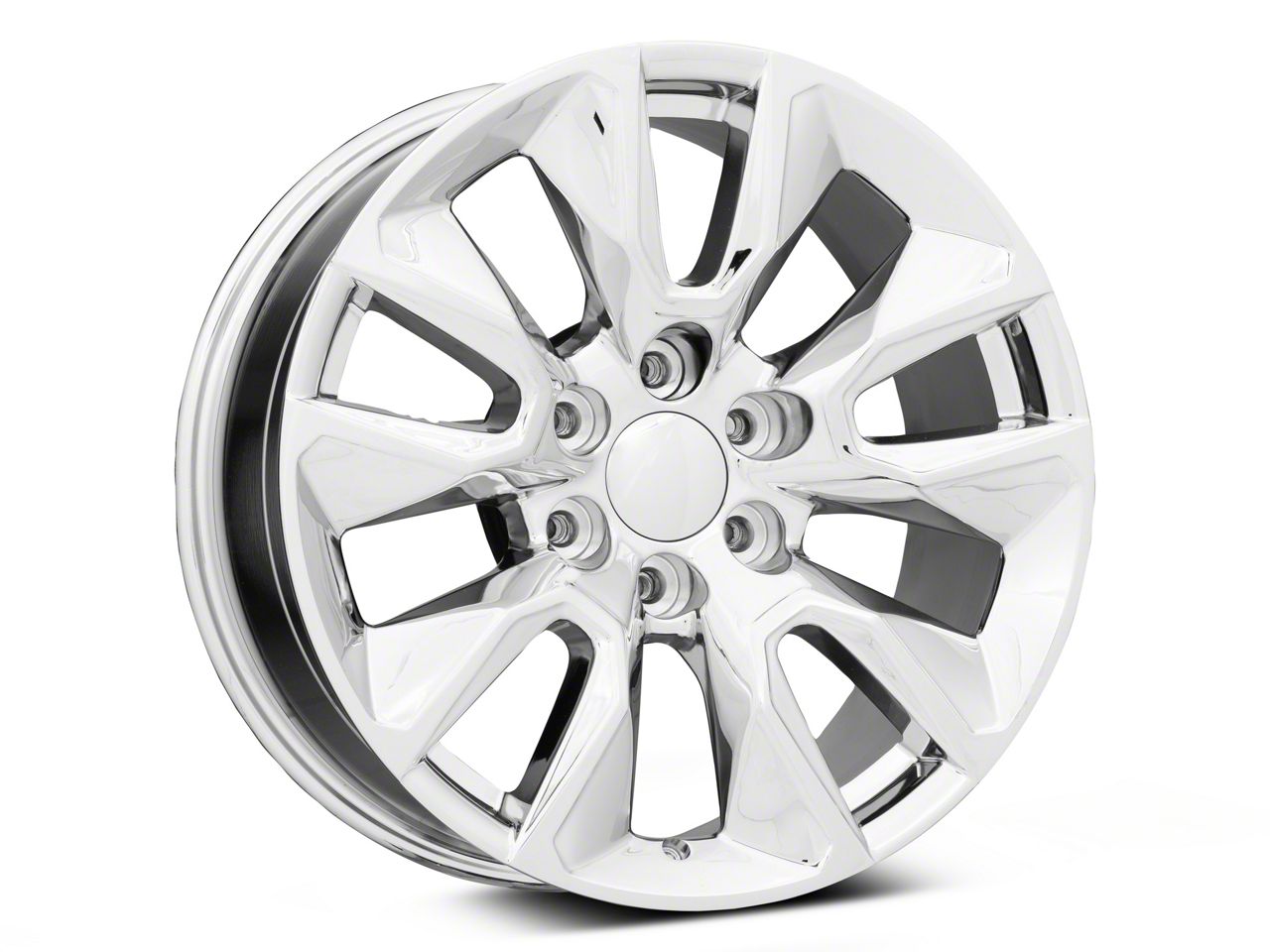 Silverado 1500 RST Style Chrome 6-Lug Wheel; 20x9; 28mm Offset (19-25 ...