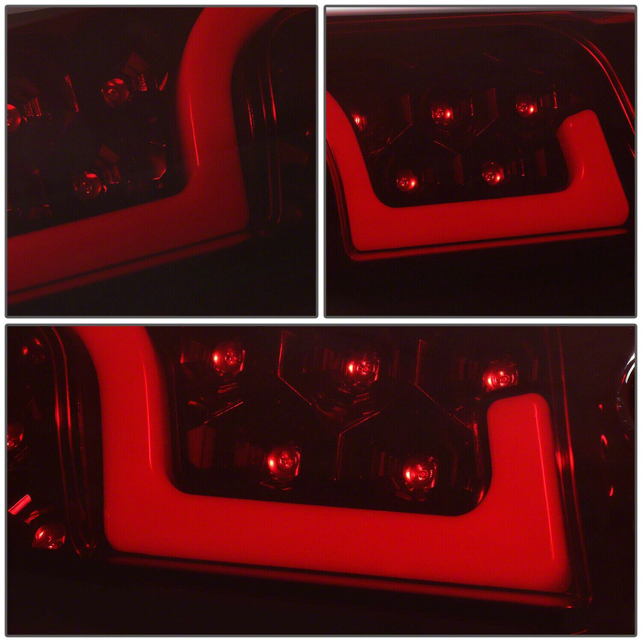 Silverado 1500 Sequential Chase LED Third Brake Light; Dark Red (14-18 ...