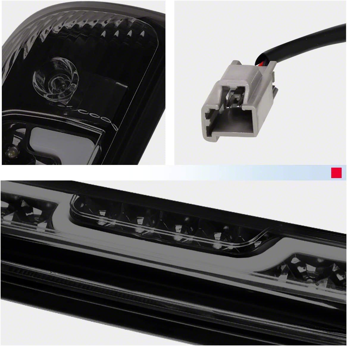 Silverado 1500 Sequential Chase LED Third Brake Light; Smoked (14-18 ...