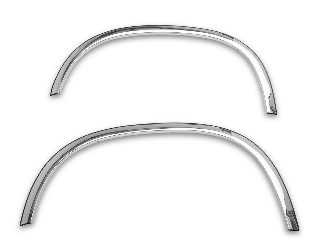 Putco Silverado 1500 Stainless Steel Fender Trim 97125 (19-25 Silverado ...