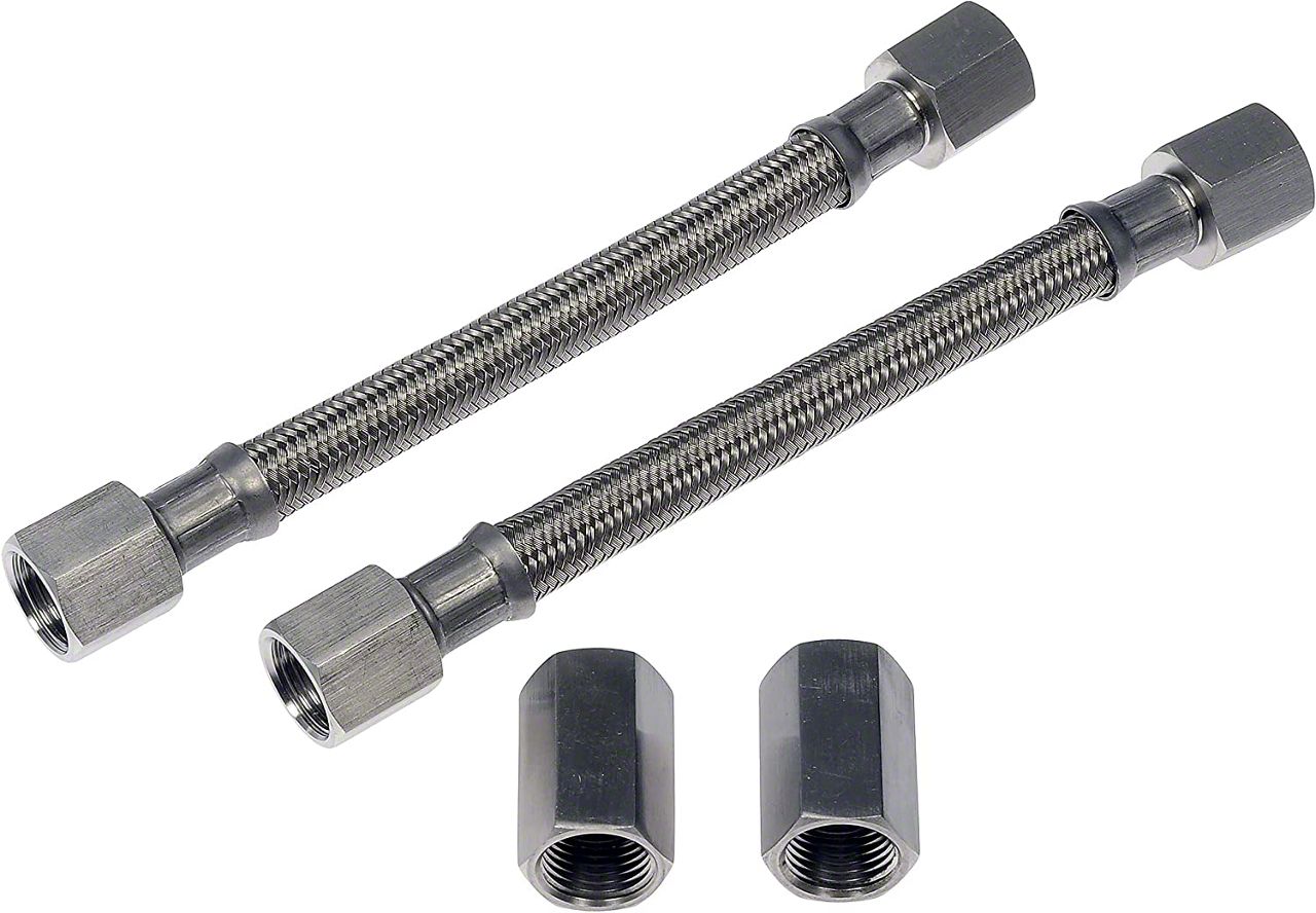 Silverado 1500 Stainless Steel Fuel Line Kit; Feed and EVAP (04-06 4.8L ...