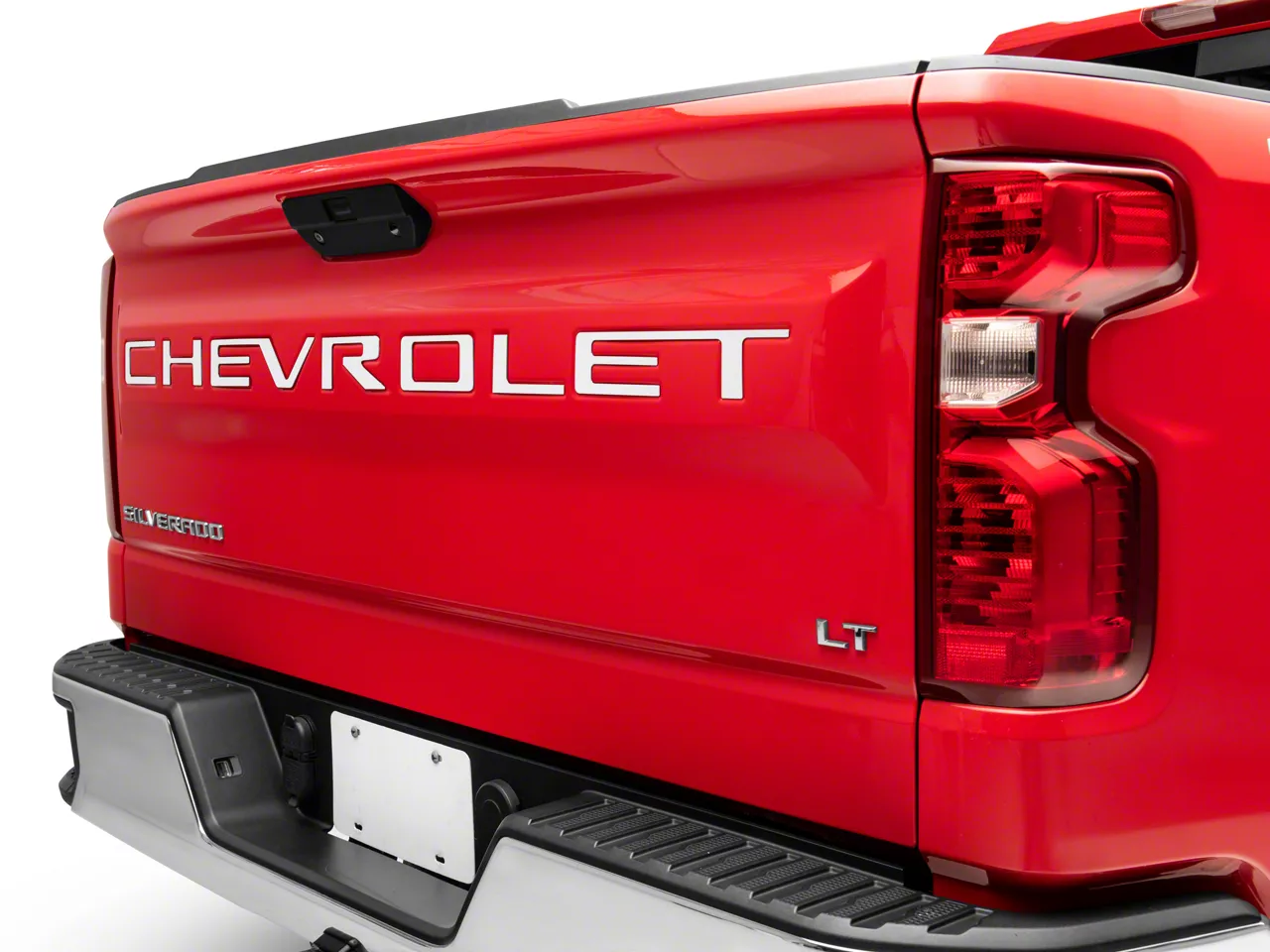 Putco Silverado 1500 Stainless Steel Tailgate Insert Letters 55550GM ...