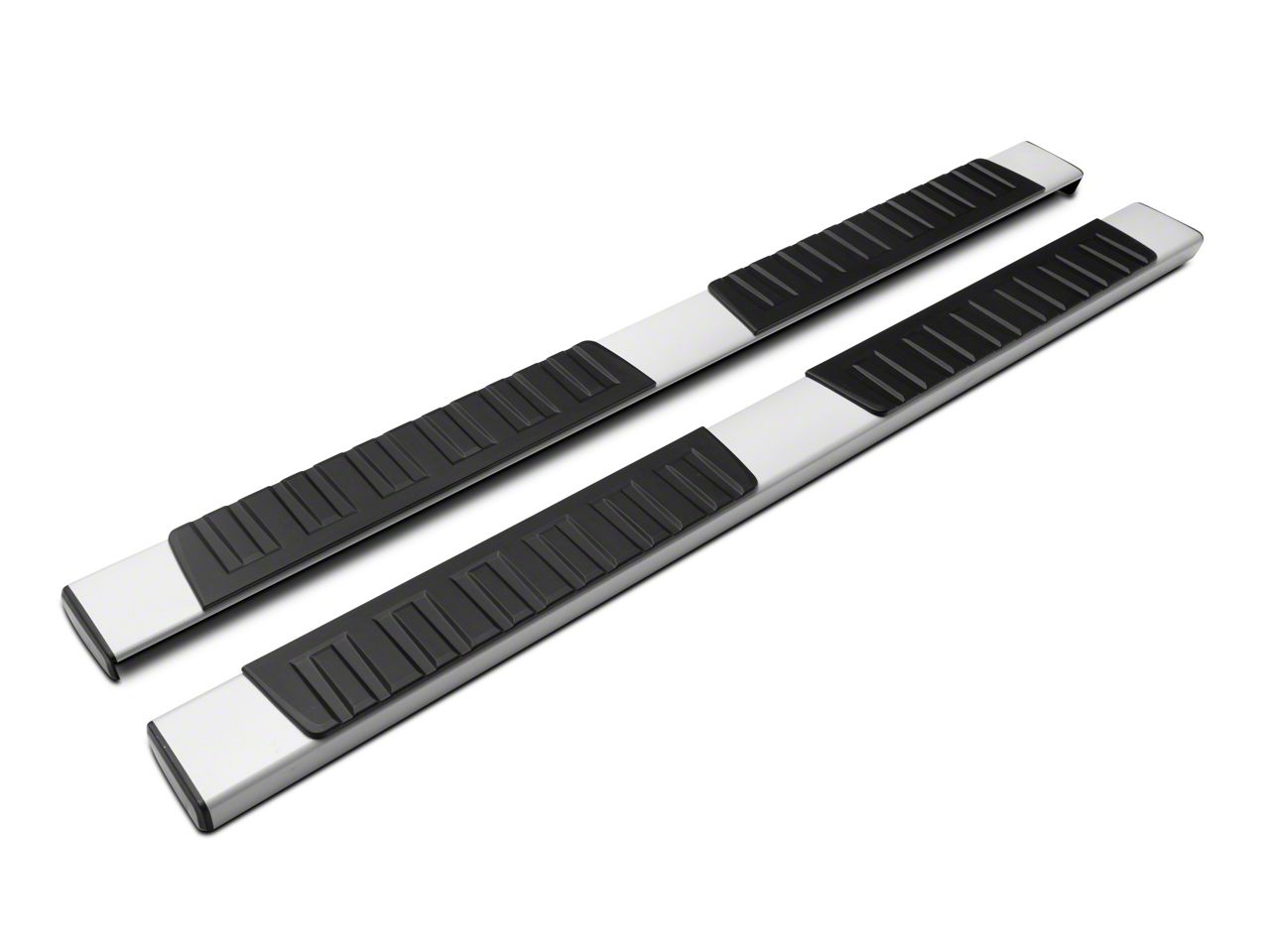 Silverado 1500 Step Nerf Bar; 6-Inch Oval; Straight; Black (07-18 ...