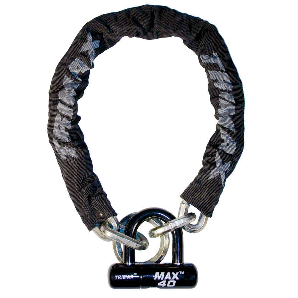 Silverado 1500 THEX Super Chain with 12mm Links and MAX40 Disc U-Lock; 5-Foot - Free Shipping
