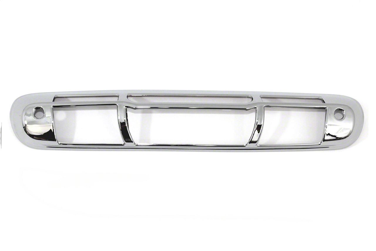 Silverado 1500 Third Brake Light Cover; Chrome (07-13 Silverado 1500 ...