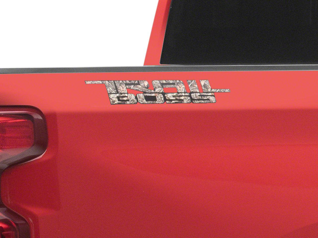 Silverado 1500 Trail Boss Decal; Camo Realtree Max4 (19-26 Silverado ...