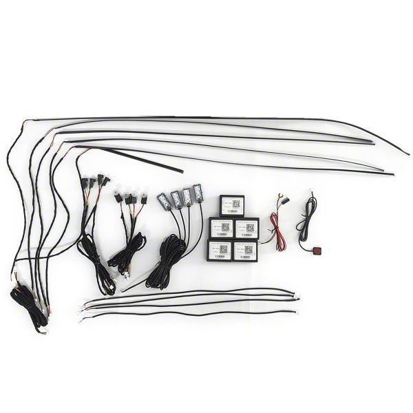 Silverado 1500 Ultra-Flow Series RGBW LED Interior Ambient Vehicle ...
