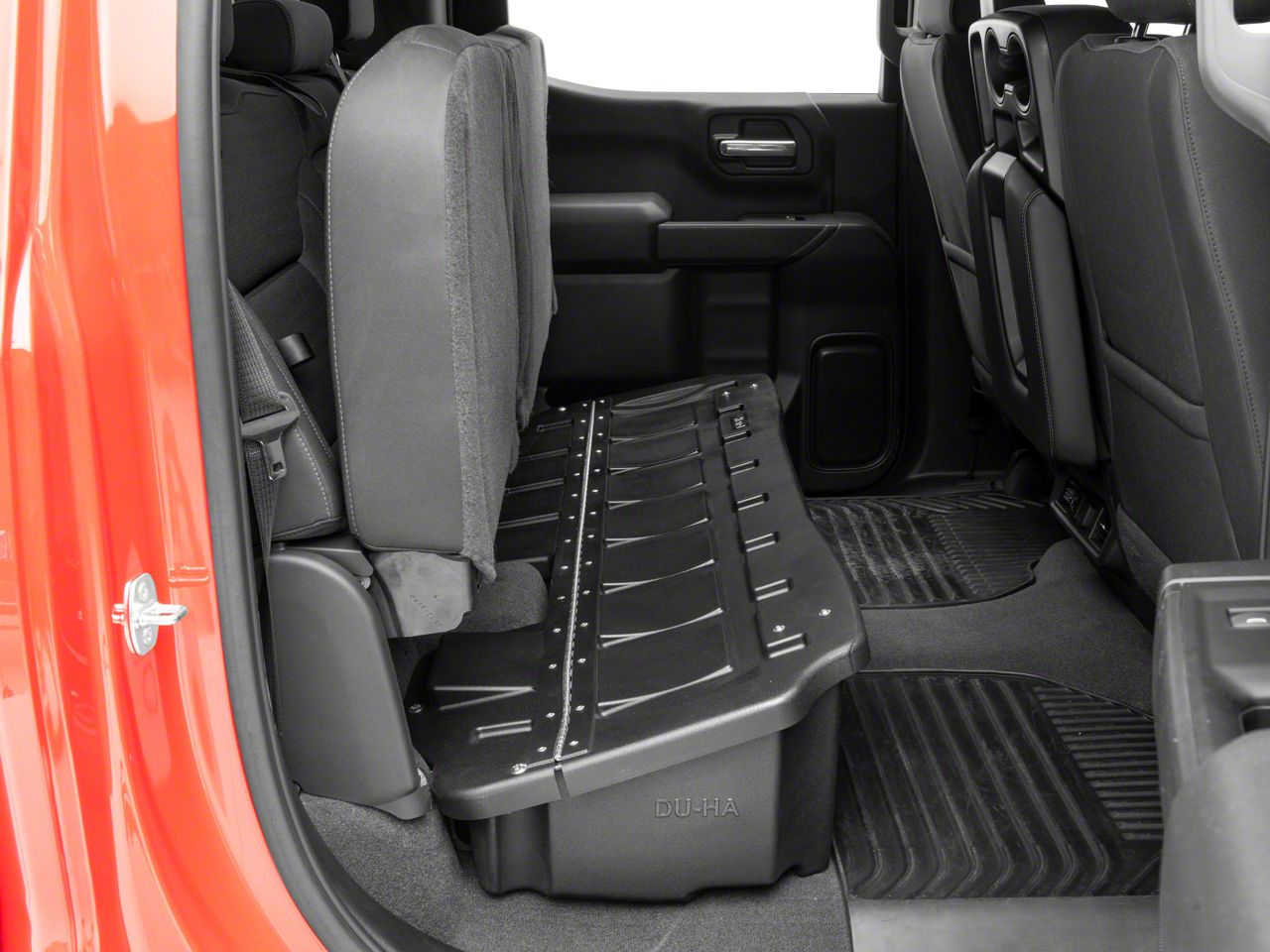 Silverado 1500 Underseat Storage with Lockable Lid; Black (19-25 ...