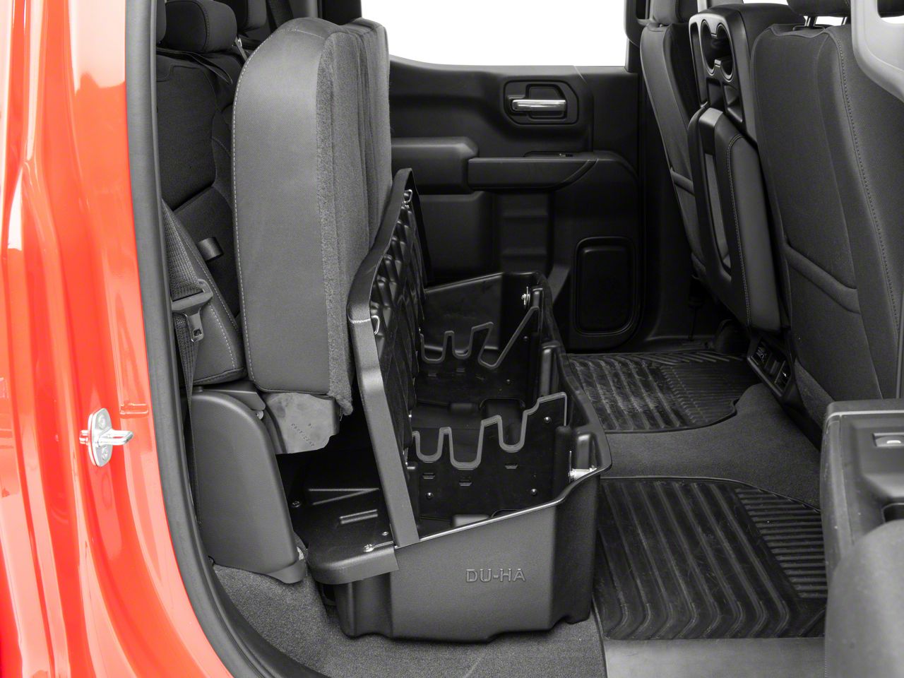 Silverado 1500 Underseat Storage with Lockable Lid; Black (19-25 ...