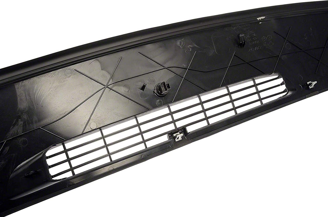 Silverado 1500 Upper Dashboard Panel; Black (07-13 Silverado 1500 ...