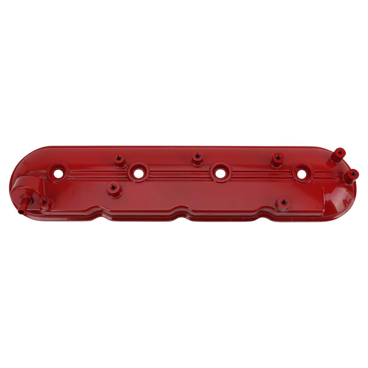 Silverado 1500 Valve Cover; Driver Side; Red (99-08 V8 Silverado 1500 ...