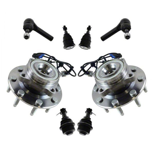 Silverado 2500 8-Piece Steering, Suspension and Drivetrain Kit (07-10 ...