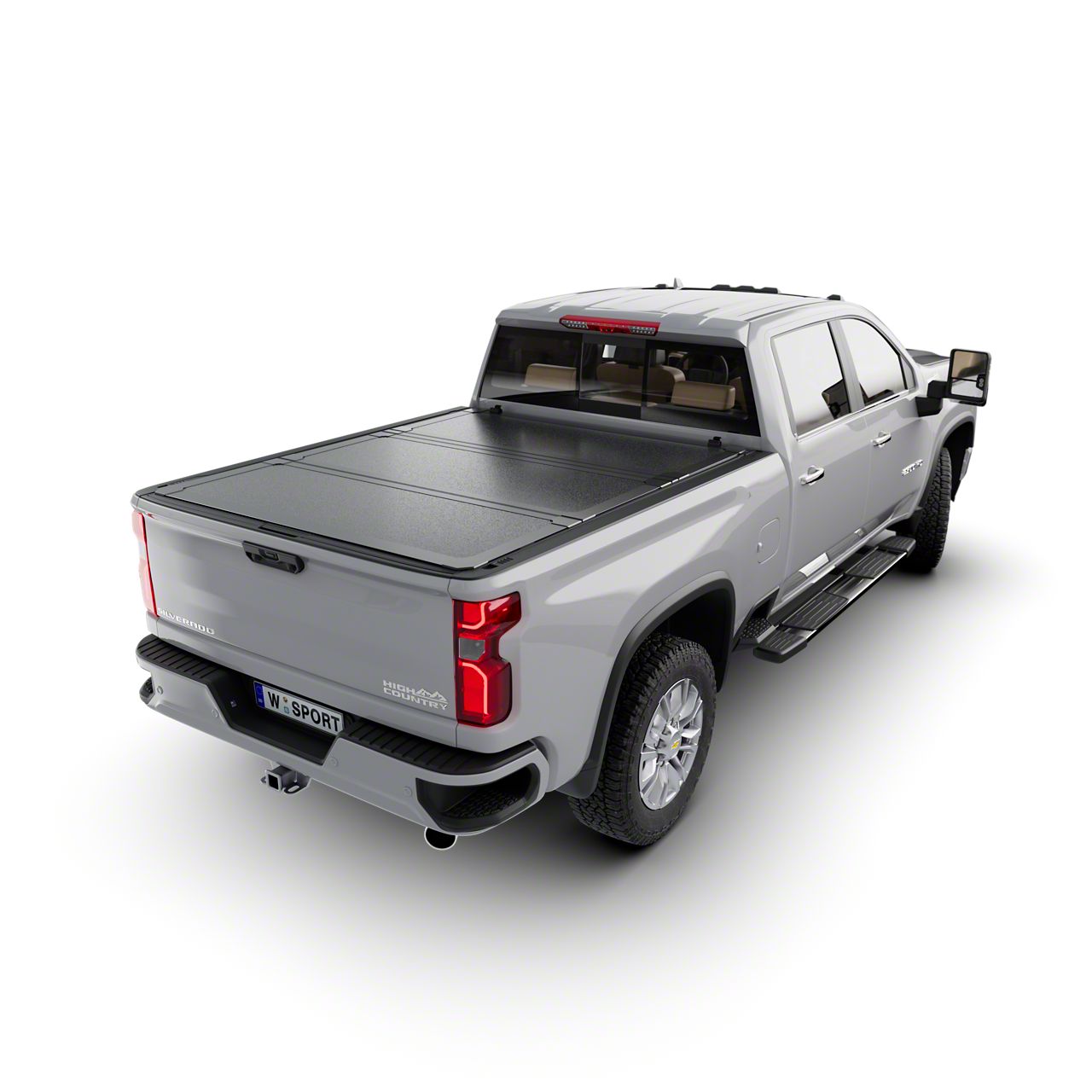 Silverado 2500 AL3 Pro Hard Trifold Tonneau Cover (20-24 Silverado 2500 ...